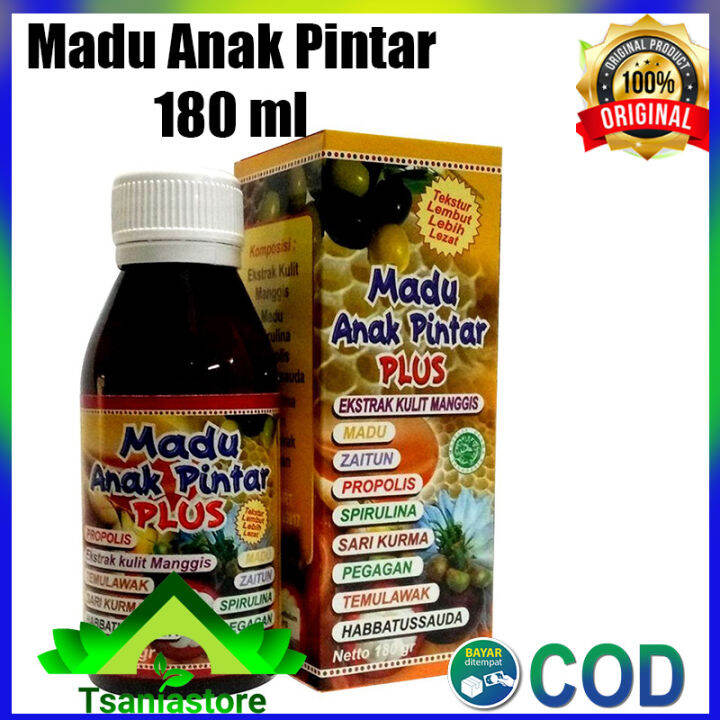 Madu Anak Pintar 180 gr - madu kesehatan otak anak | Lazada Indonesia