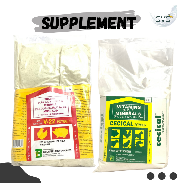 [SOUTH VET] Vitamin & Minerals for Animals - 1kg Cecical Powder - 1kg V ...