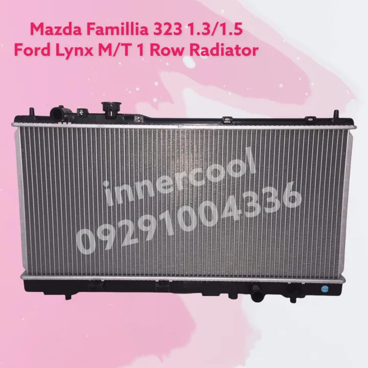 Mazda Familia 323 1.3/1.5 / Ford Lynx M/T 1 Row Radiator | Lazada PH