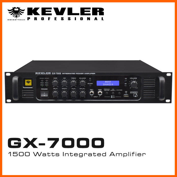 Kevler Professional GX-7000 1500W Integrated Amplifier | Lazada PH
