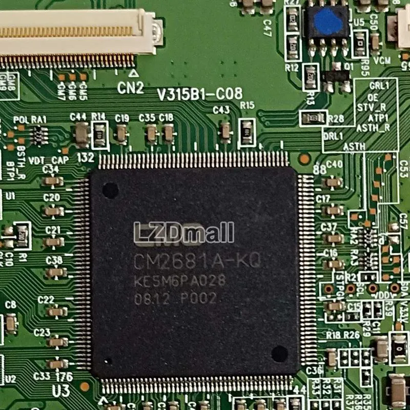 V315b1-c08 v315b1-c05 logic board v315b1-c07 T-CON connect with connect ...
