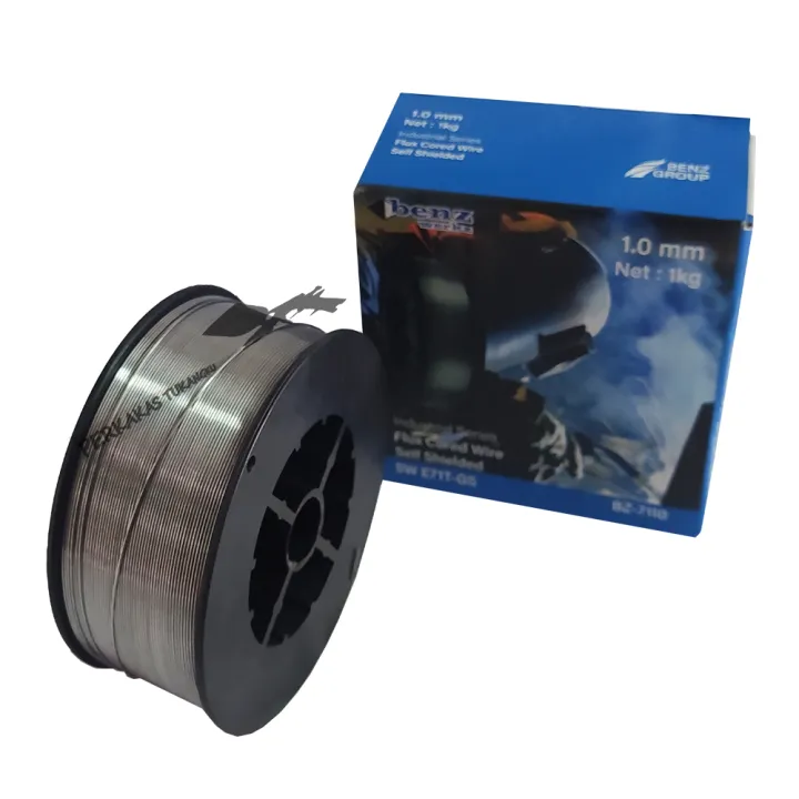 Redbo Kawat Las 1 KG CO2 MIG 1.0mm Flux Cored E71T-GS 1.0 mm / 1Kg 1.0mm / 0.8mm Kawat Las Roll ...
