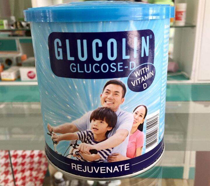 Glucolin กลูโคส ชนิดผง ผสมวิตามินดี 400 g – เพิ่มความสดชื่น ให้พลังงาน ...