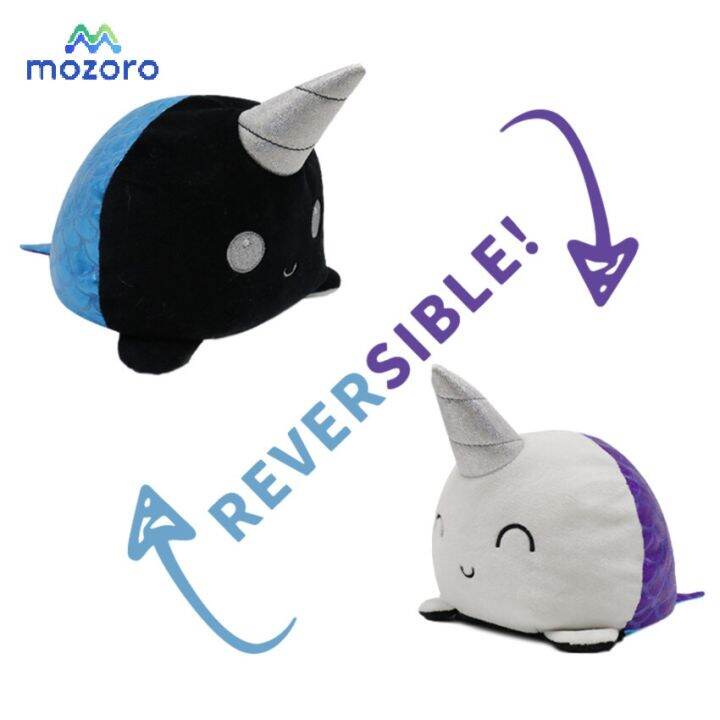 BUY249 Reversible Unicorn Cat Gatoเด็กของขวัญนุ่มPlushieปลาหมึกยักษ์ ...