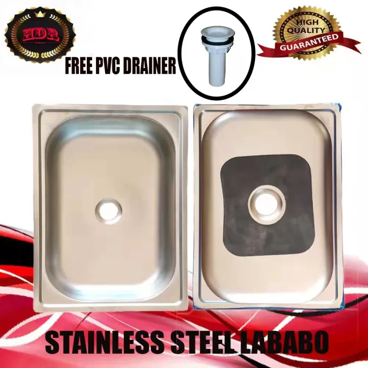 Affordable Stainless Steel Kitchen Sink 16x24 & 14x20 ( Lababo ) (5 ...