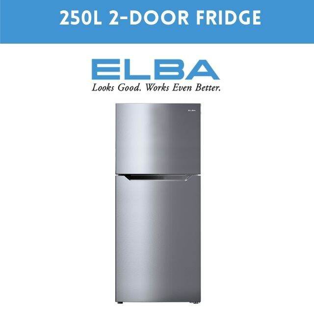 ELBA ITALY 250L 2 DOOR REFRIGERATOR / FRIDGE PETI SEJUK 2 PINTU [ER ...