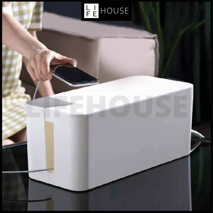 Cable Storage Box Cable Organizer Box Cable Managment box Wire Storage ...