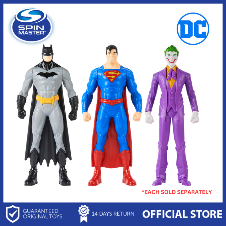 Spin Master DC Comics Features 9.5 Inches Action Figures (Batman ...