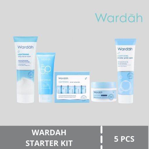 Wardah Starter kit - Terdiri dari Wardah UV Shield – Aqua Fresh Essence ...