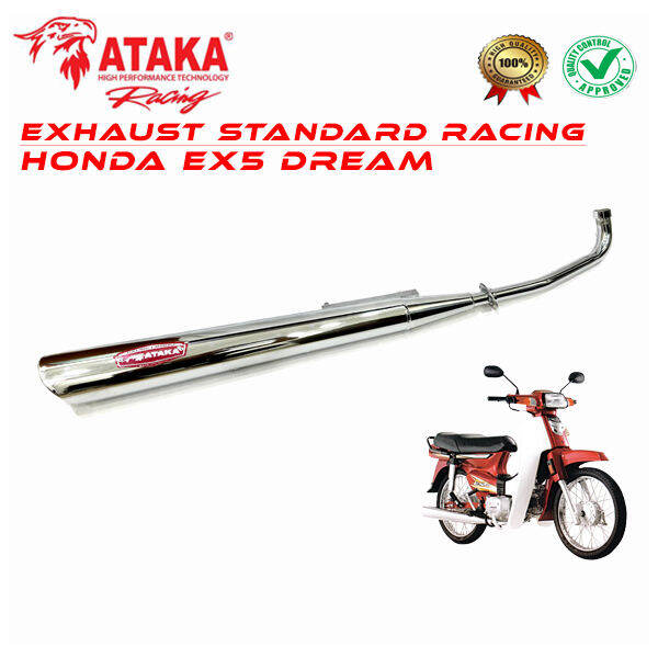 ATAKA RACING MODENAS KRISS 110 STANDARD RACING EXHAUST PIPE MODENAS ...