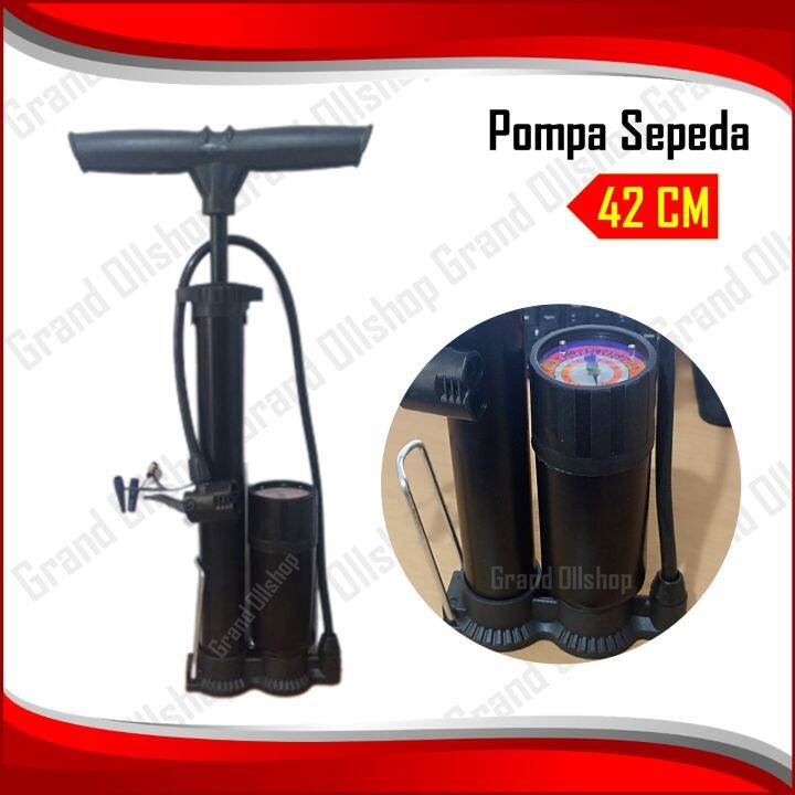 Pompa Angin Mini / Pompa Ban Motor / Pompa Ban Tabung Meter Sepeda ...