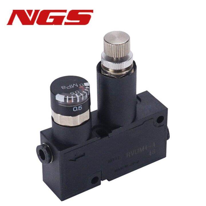 Micro Pressure Regulator Overflow Valve RVUM6-6 RVUM4-4 High Precision ...