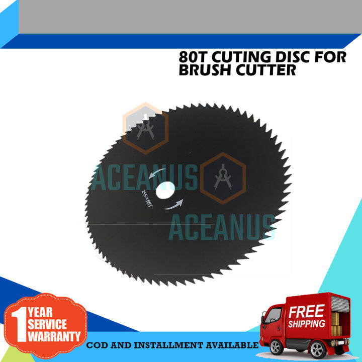 Grass Cutter 80T Cutting Disk Brush Cutter Blade | Lazada PH