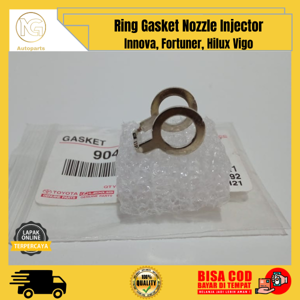 Ring Gasket Nozzle Injektor Fortuner Innova Hilux Vigo Diesel Original ...