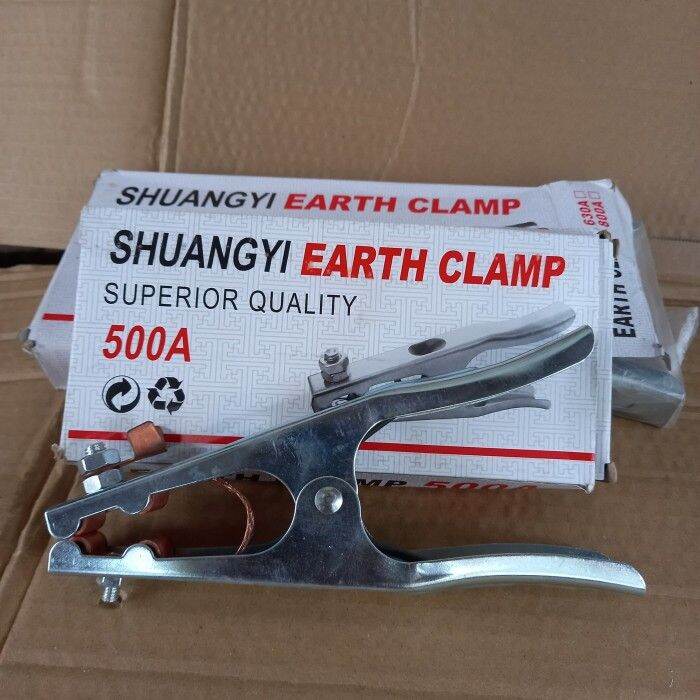 Stang Massa Masa mesin las 500A Earth Clamp 500A SHUANGYI 500 A ...