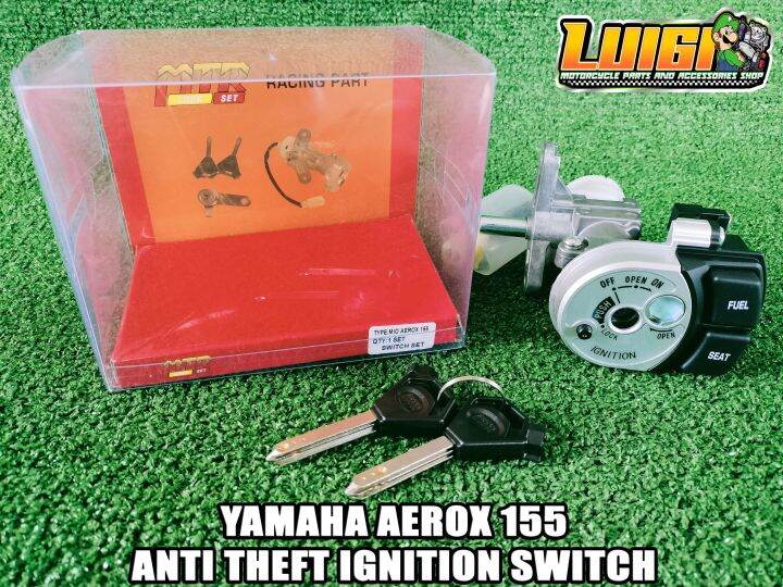 YAMAHA AEROX 155 ANTI THEFT KEY SET IGNITION SWITCH | Lazada PH