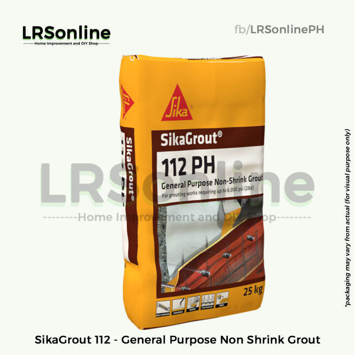 SikaGrout 112 PH - Non Shrink Cementitious Grout | Lazada PH