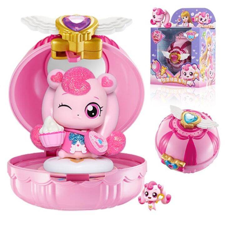 Anime Catch Teenieping Surprise Mirror Box 매우 귀엽다 Girls Doll Heartsping ...