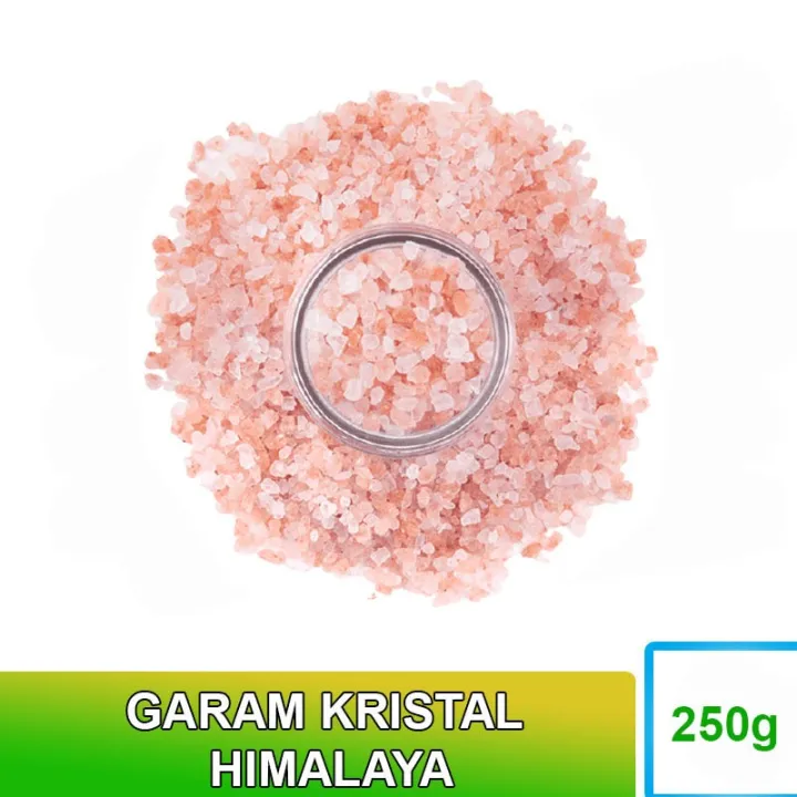 Garam Kasar 250gr - Garam Himalaya Asli - Garam kristal, Himalayan Rock ...