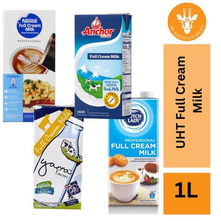 Professional Fresh Milk Full Cream UHT Milk Suitable For Baking ...