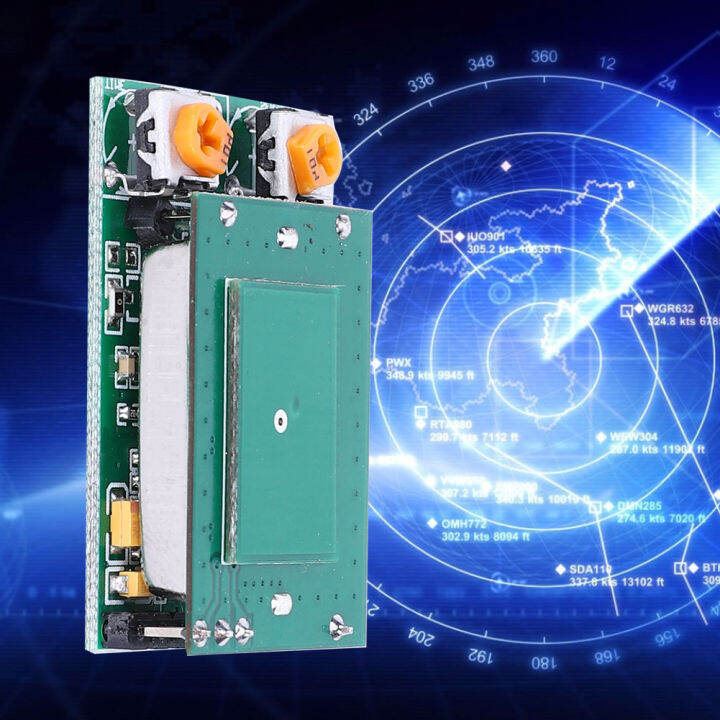 Microwave Radar Sensor Switch Module, Easy to Install Radar Sensor ...