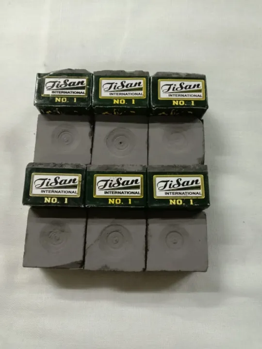 12pcs. TISAN GRAY BILLIARD CUE CHALK / TISA NG TAKO NG BILYARAN / BILLIARDS ACCESSORIES | Lazada PH