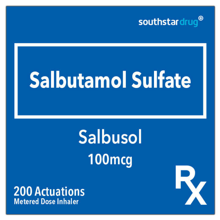 Rx: Salbusol 100mcg Inhaler | Lazada PH