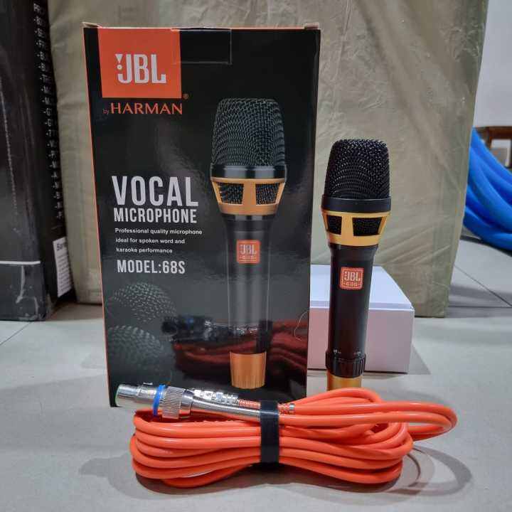 Mic Kabel JBL 68 S / 68S Karaoke Profesional Microphone Kabel Mikropon | Lazada Indonesia