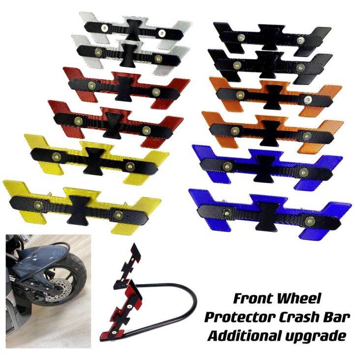 1 set Yamaha NMAX V1 V2 Front Wheel Bumper Guard Bumper Frame Protector ...
