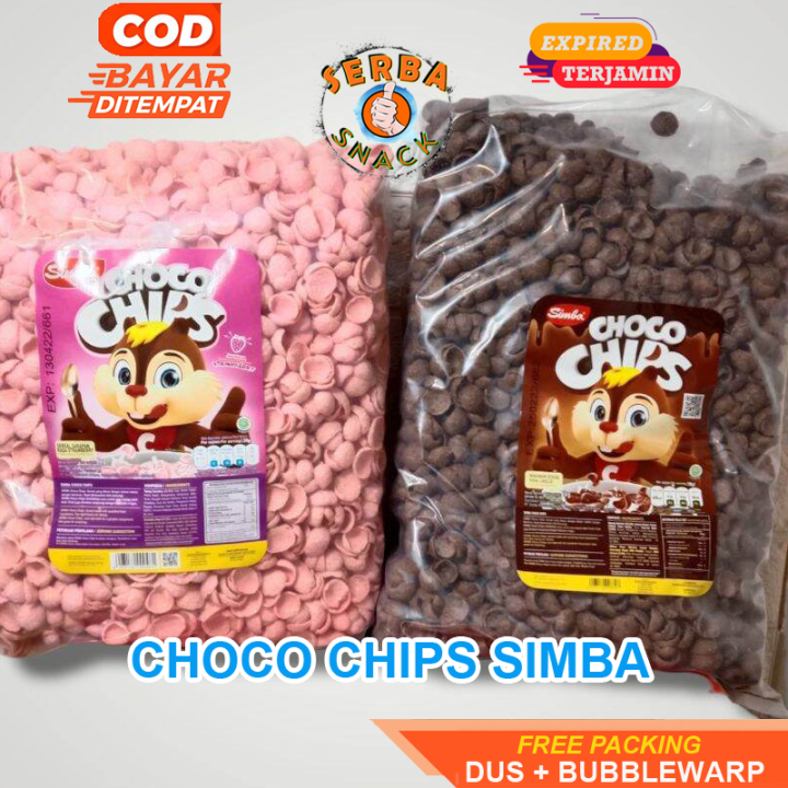 Serba Snack Sereal anak CHOCO CHIP Simba 125gram Strawberry Coklat ...