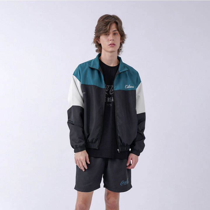CELCIUS x Coca-cola Jacket Coach L03000182C Hitam | Lazada Indonesia