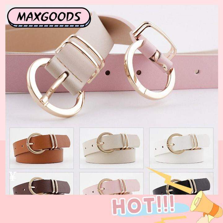 MAXG ชุดเดรสแฟชั่นสไตล์กอธิคลำลองเข้ากับทุกชุดสำหรับสตรีเข็มขัดย้อนยุค ...