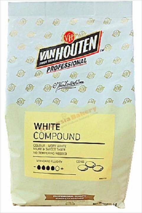VAN HOUTEN COIN WHITE COMPOUND / COKLAT KOIN PUTIH COMPOUND REPACKED ...