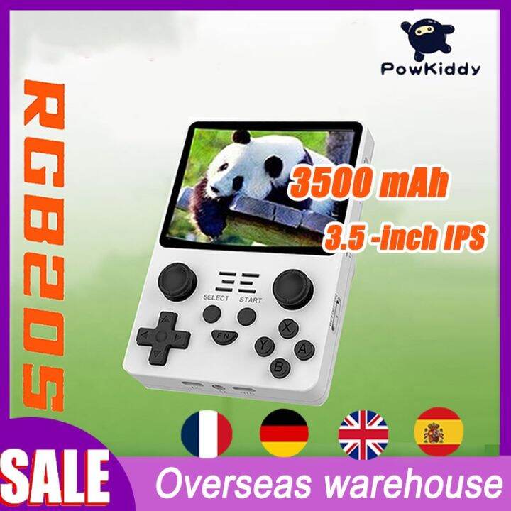 ☄ POWKIDDY New RGB20S Handheld Game Dual Card Console Retro Open Source ... ☄ POWKIDDY New RGB20S Handheld Game Dual Card Console Retro Open Source ...