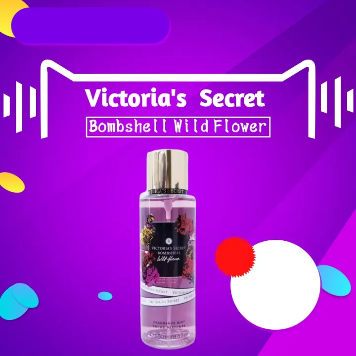 Victoria's Secret VS Bombshell Wild Flower Fragrance Mist Authentic ...