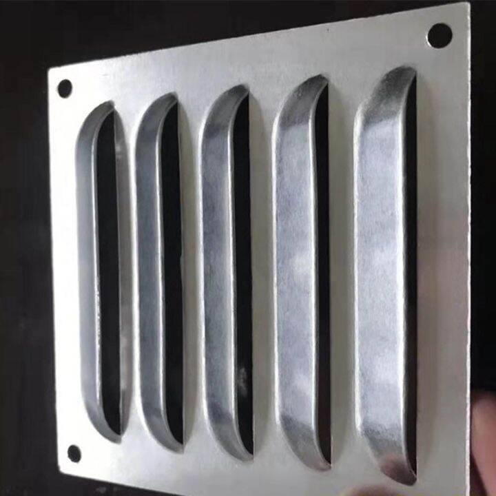 Light Aluminum/304 Louver punch Metal mesh heating ventilation mask ...