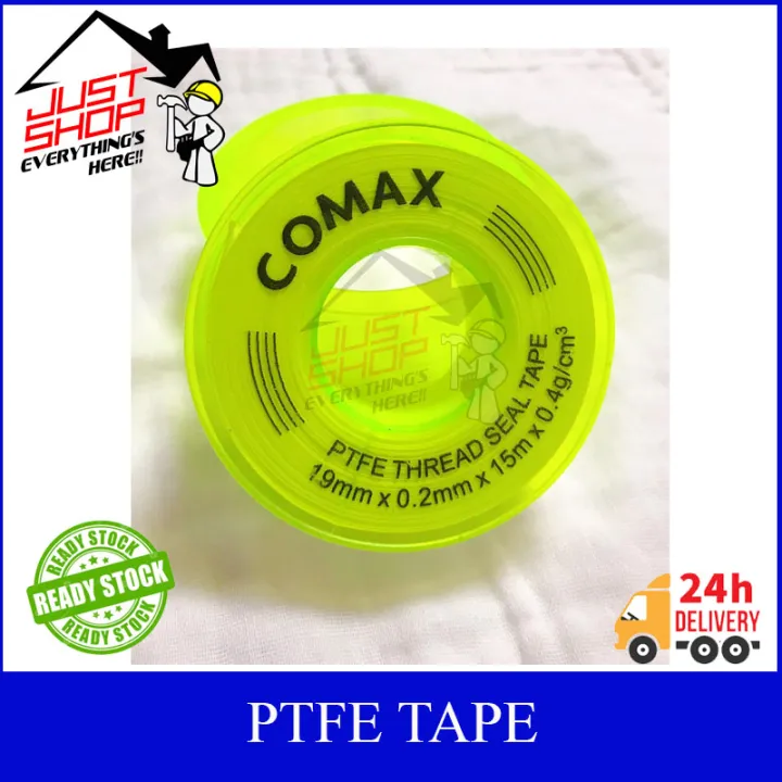 PTFE Thread Seal Tape Water Plumber Teflon Tape Sink Bib Valve Faucet ...