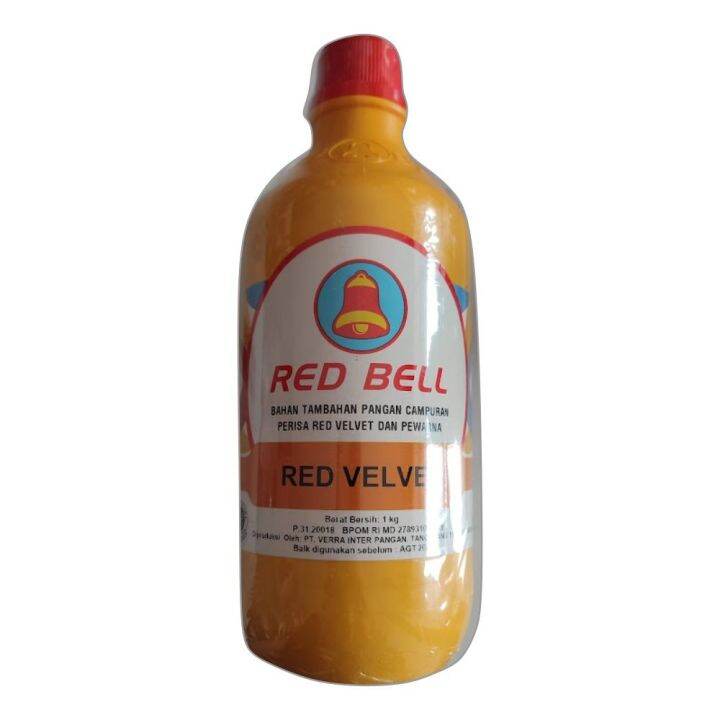 Perisa Pasta Red Velvet 1 Liter Red Bell | Lazada Indonesia