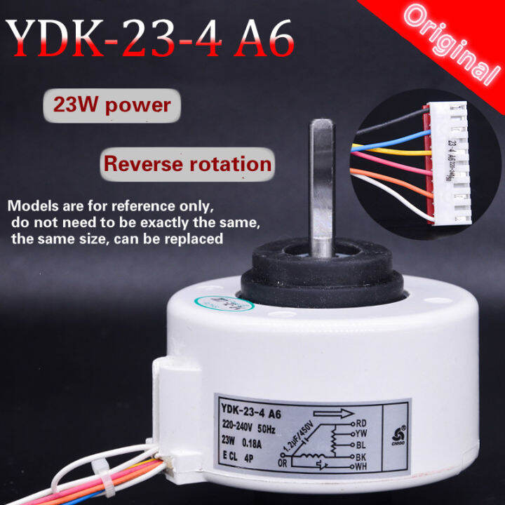 nd new original YDK-23-4 A6 motor fan motor 23W accessories for Chigo 2P indoor air conditioner ...