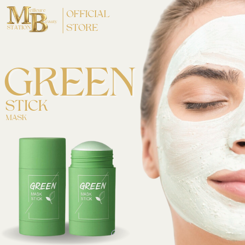 AUTHENTIC Green Tea Mask stick Remove Blackheads Acne Cleansing Green ...