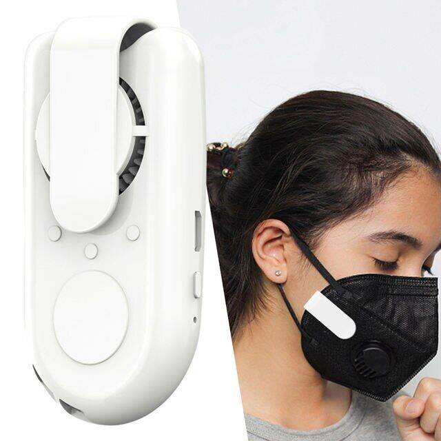 Outdoor Electric Clip-On Fan For Usb Face Mask Cooling Creates A ...
