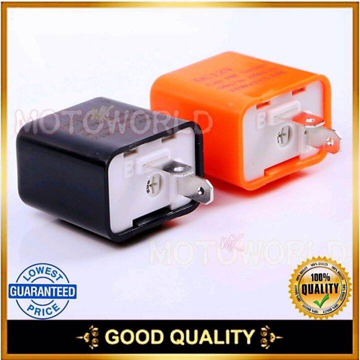 Original SDC 12V 2 Pin Motorcycle Blinker Adjustable LED Flasher Relay ...