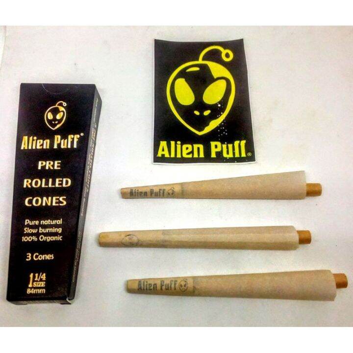 Alien Puff 3 Pre-Rolled Cones (Brown Paper) | Lazada PH
