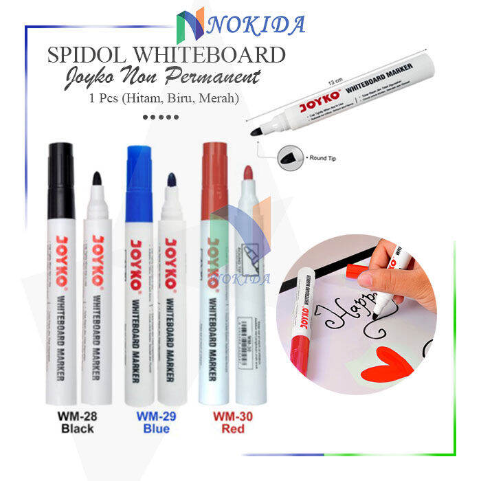 Nokida Spidol Papan Tulis Joyko [1 Pcs] / Spidol Non Permanent ...