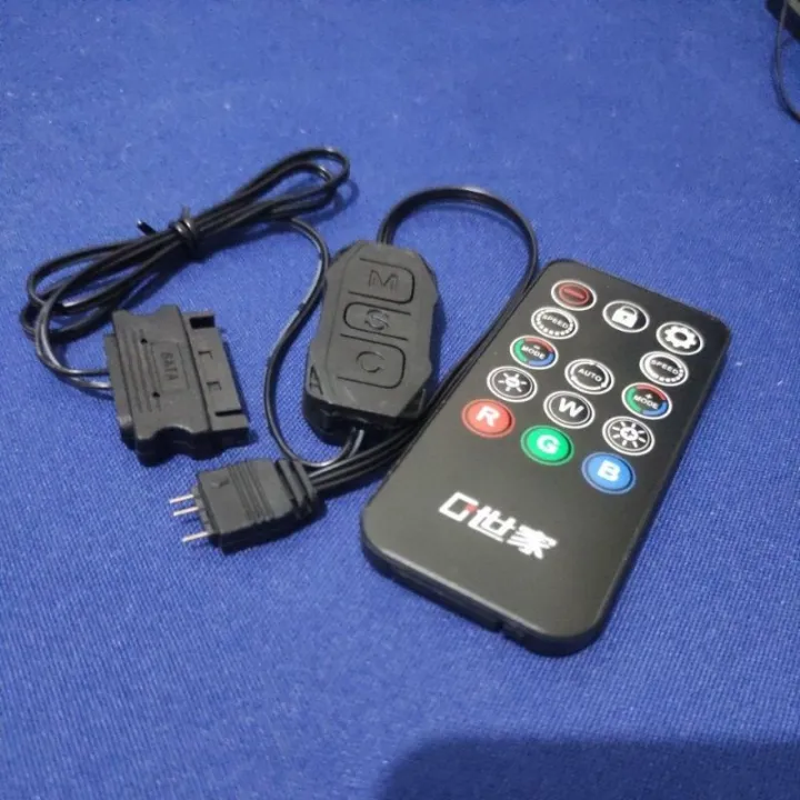 3PIN 5VOLTS ARGB 4PIN 12VOLTS RGB CONTROLLER SATA POWER MYSTICLIGHT RGB ...