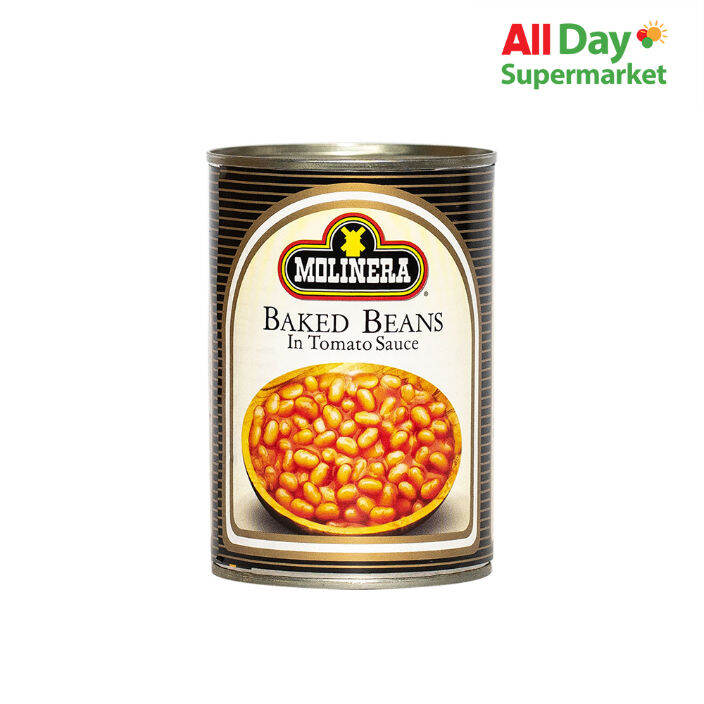 Molinera Baked Beans in Tomato Sauce 400G | Lazada PH