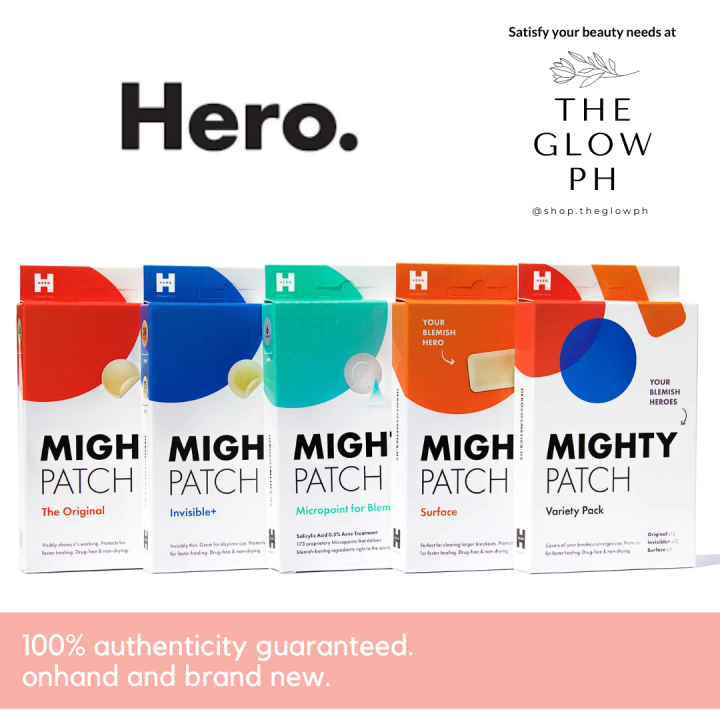 [AUTHENTIC] Hero Cosmetics Mighty Patch Hydrocolloid Acne Pimple Patch ...