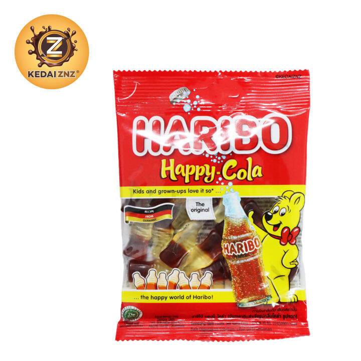 Chocolate HARIBO Happy Cola Bag 80g Coklat | Lazada