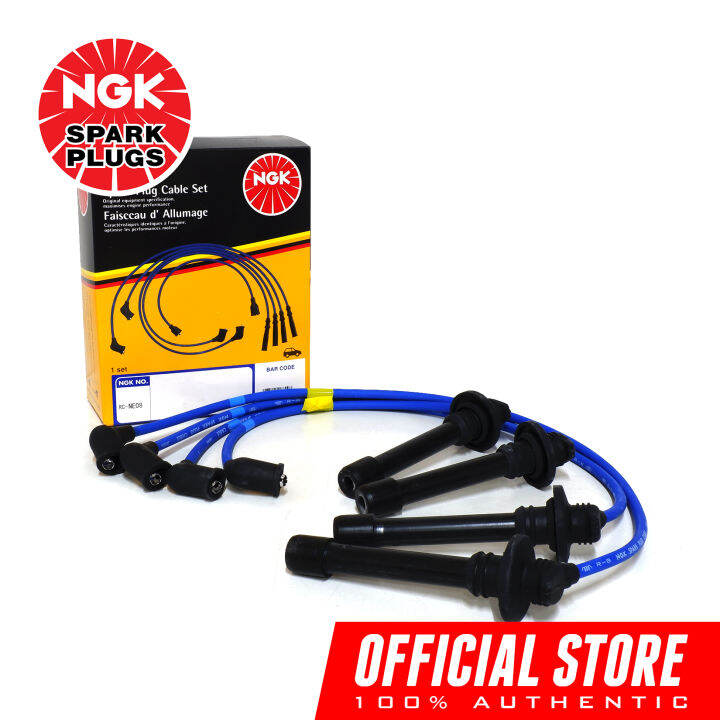 NGK RC-NE08 Spark Plug Resistor Cable Set For Nissan Sentra, Bluebird | Lazada PH