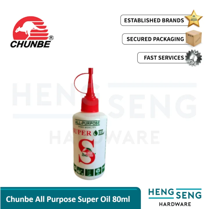 Chunbe All Purpose Super Oil 80ml / Minyak Machine (Singer Oil ...